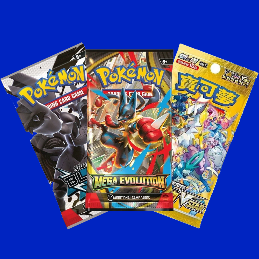 Shop Single Booster Packs - Wide Selection of TCG and Sports Card Packs ...