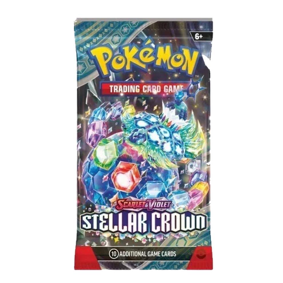 Pokémon Scarlet & Violet Stellar Crown Booster Pack - Expand Your ...